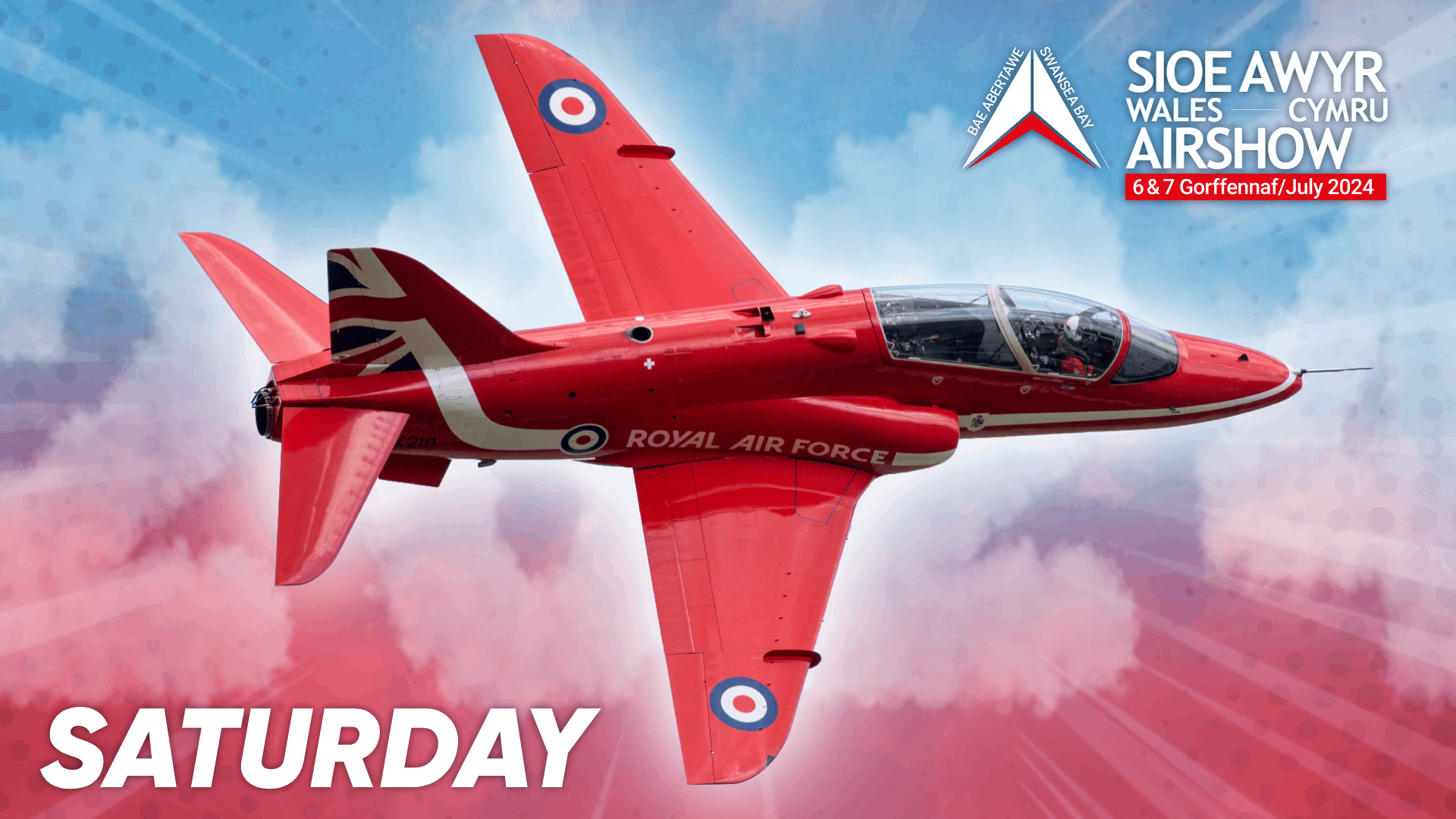 Wales Airshow 2024 - Saturday Livestream | AeroView.tv